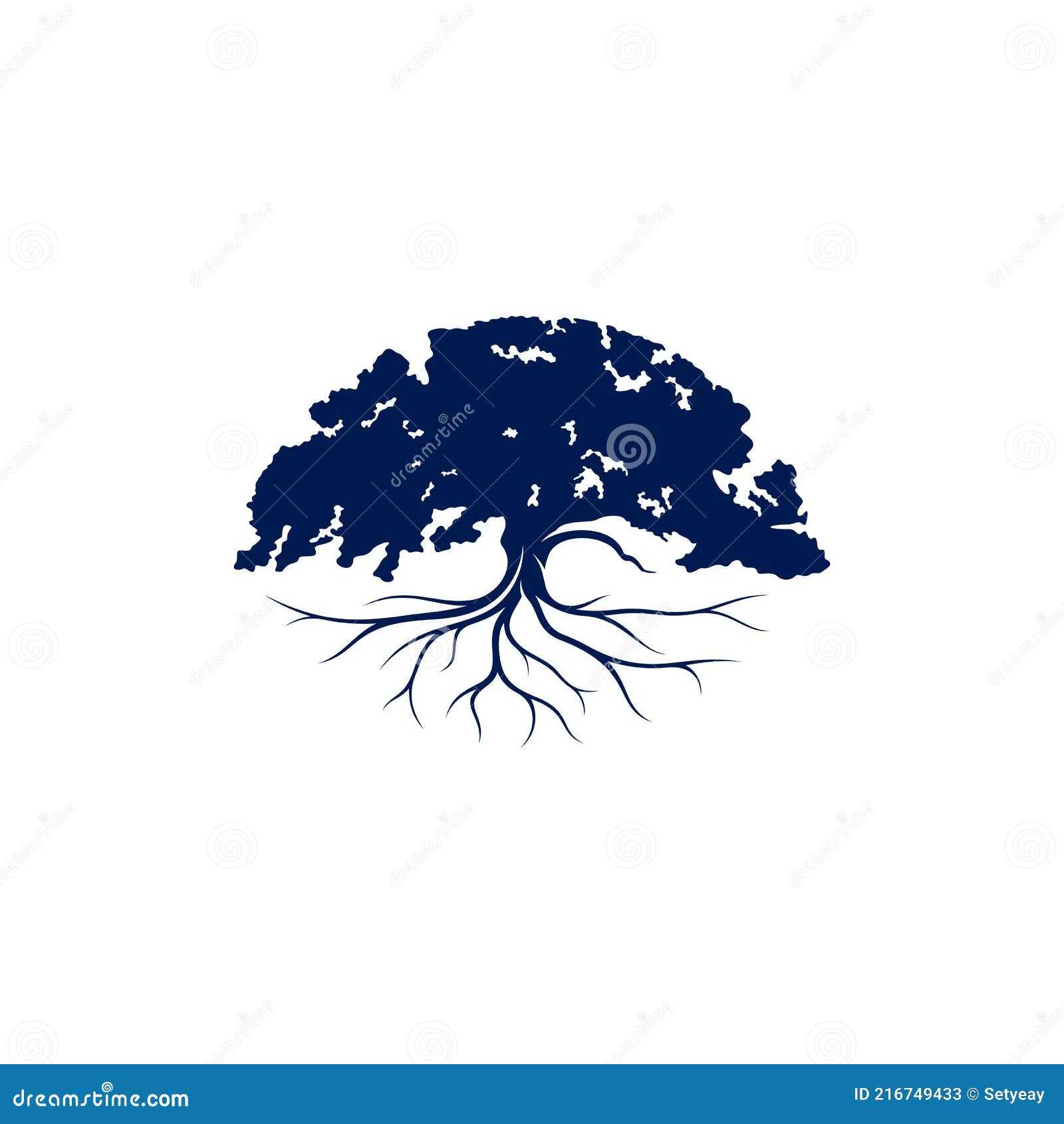 Oak Tree Logo Design Vector Illustration, Creative Oak Tree Logo Design ...