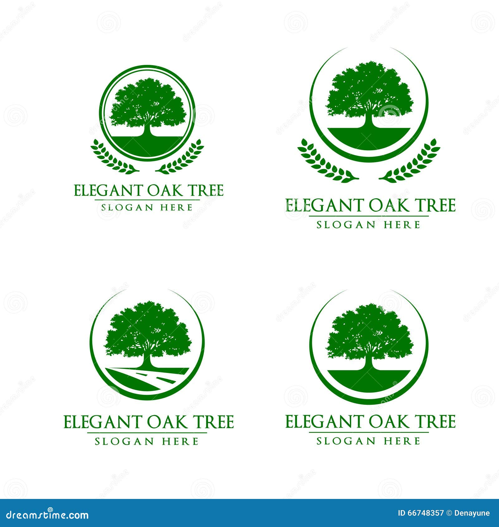 Oak, tree, logo stock illustration. Illustration of icon - 66748357