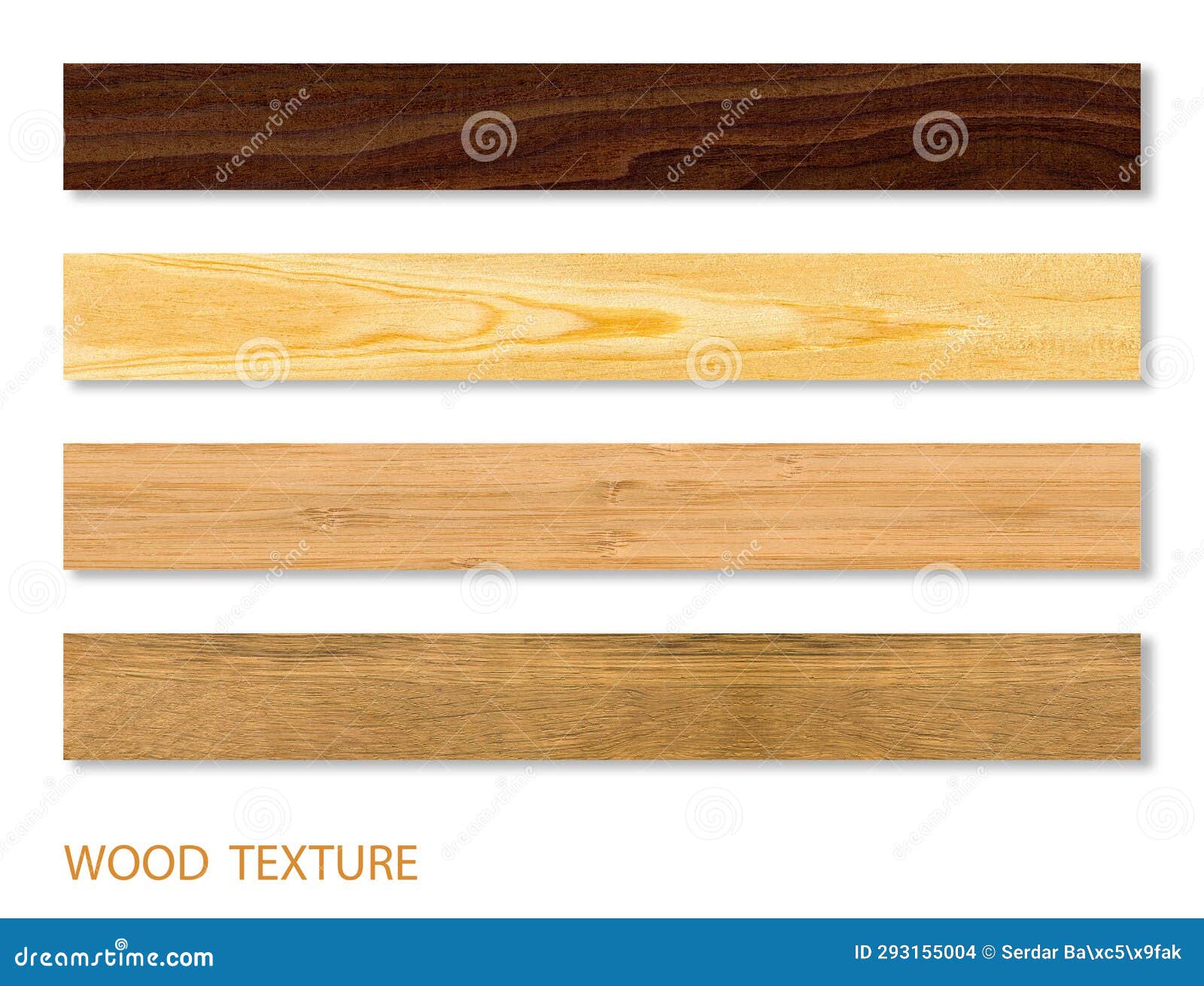 Oak Walnut Bamboo and Pine Wood, Can Be Used As Background, Wood Grain ...