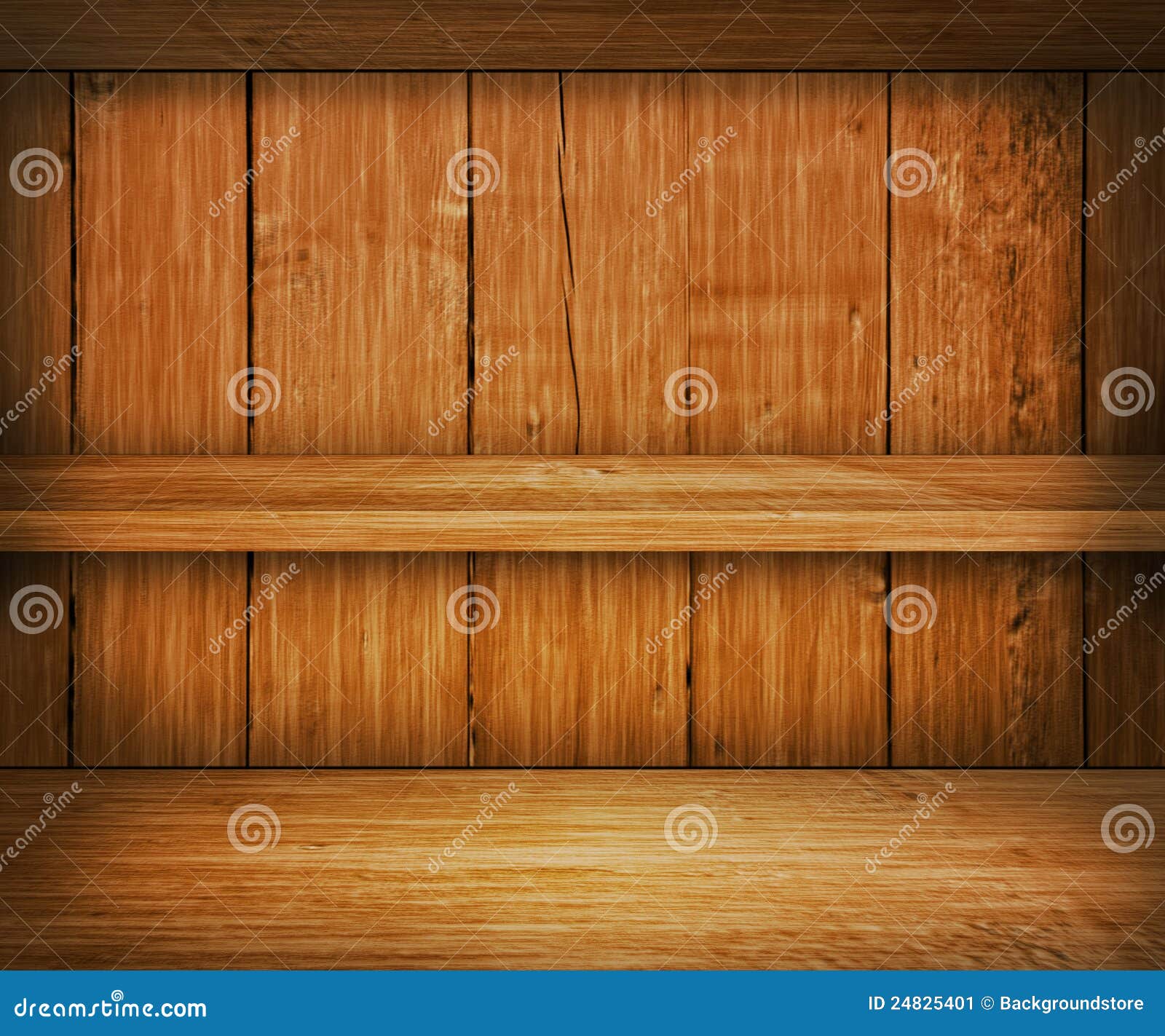 Oak Wooden Shelf Background Stock Image - Image of decor, drawing: 24825401