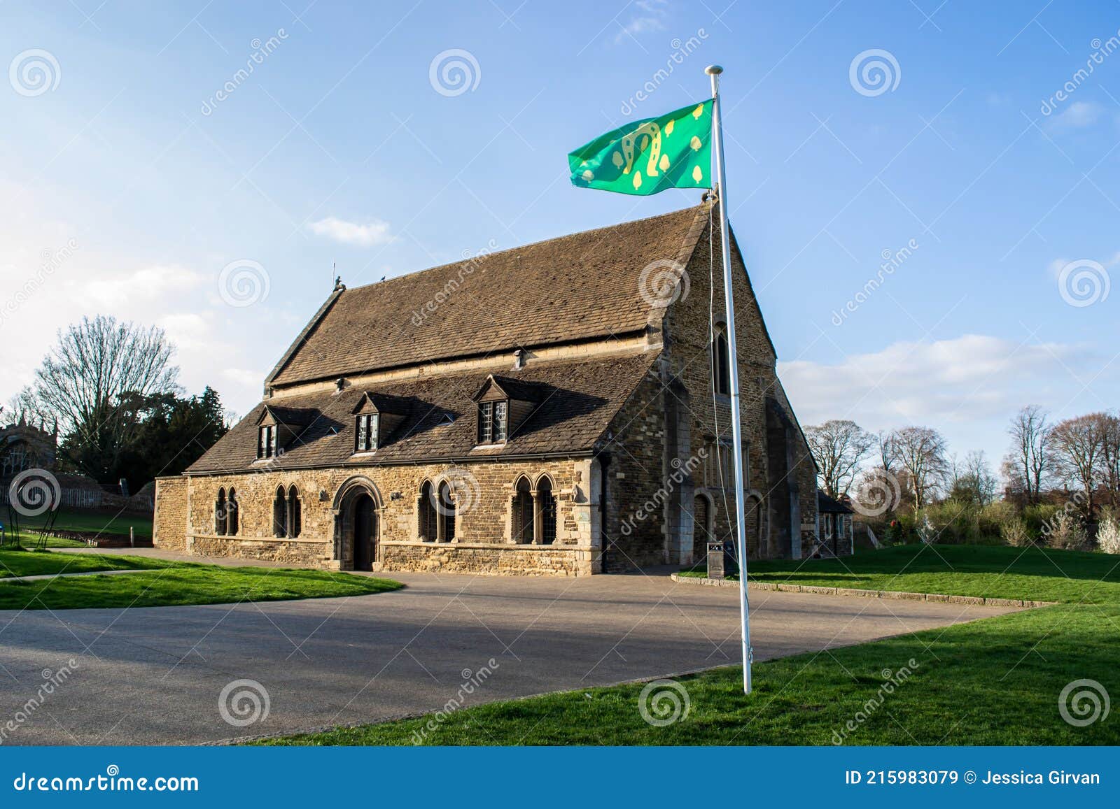 OAKHAM, RUTLAND, ENGLAND- 3 April 2021: Oakham Castle Editorial Stock ...