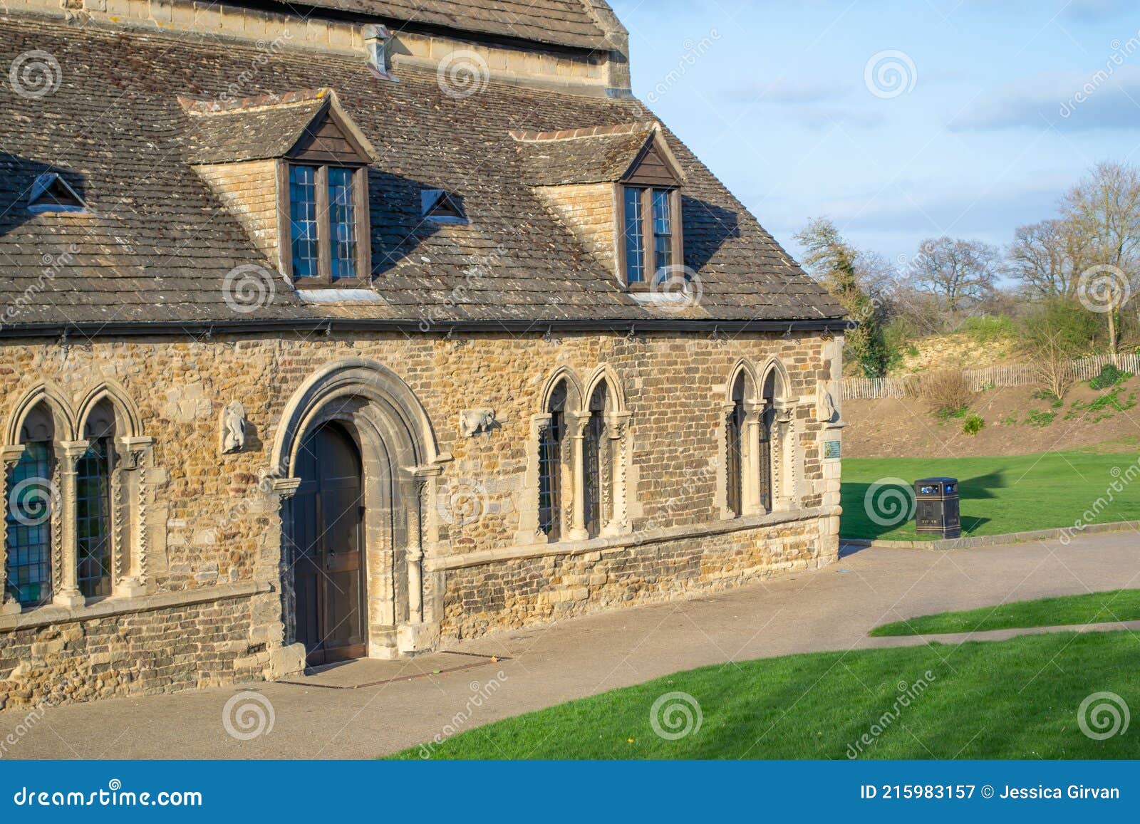 OAKHAM, RUTLAND, ENGLAND- 3 April 2021: Oakham Castle Editorial ...