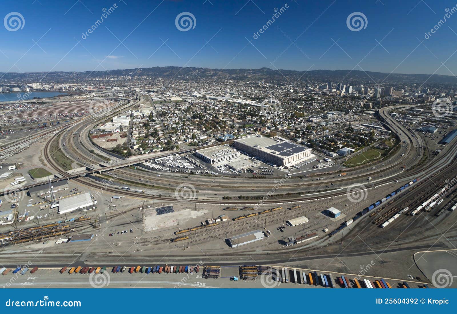 The Oakland City stock photo. Image of commerce, buildings - 25604392