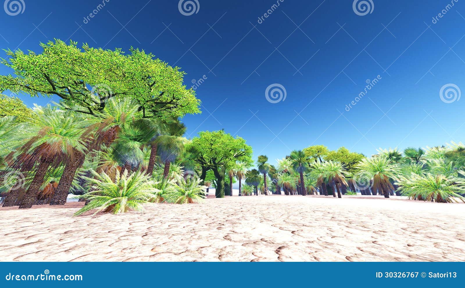 Oasis in Morocco stock image. Image of idyllic, landscape - 30326767
