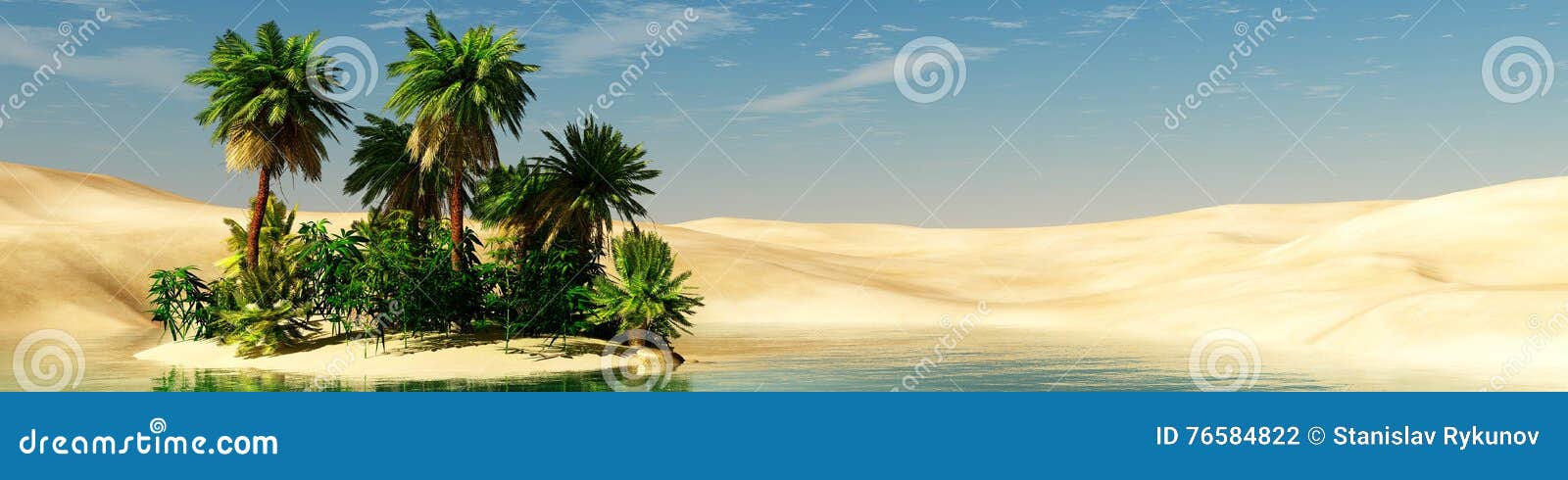 Oasis. Sunset in the Desert Stock Photo - Image of sunlight, arid: 76584822