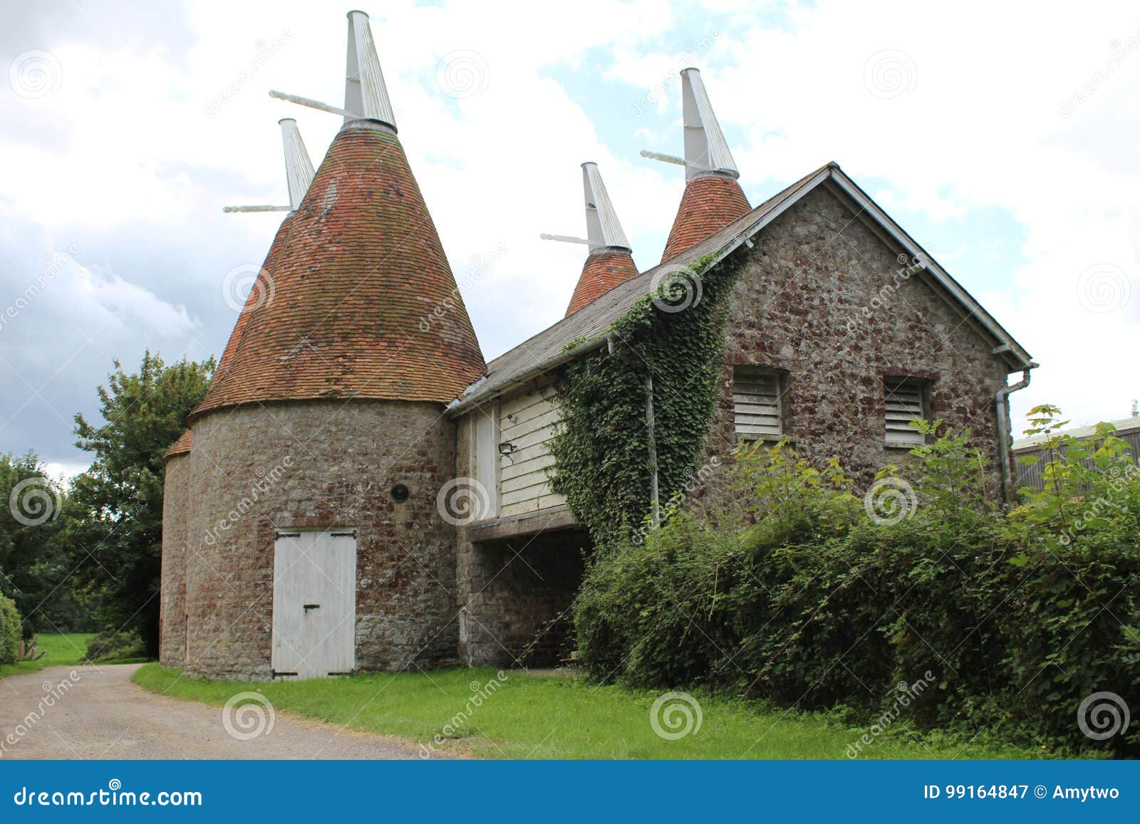Oasthouse editorial photography. Image of four, roundels - 99164847