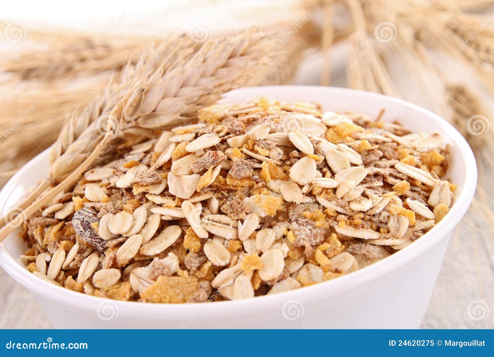 Oat flakes stock image. Image of flakes, flour, bowl - 24620275
