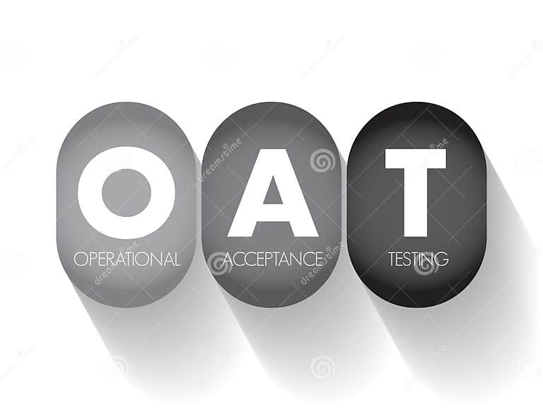 OAT Operational Acceptance Testing - Used To Conduct Operational ... OAT Operational Acceptance Testing - Used To Conduct Operational ...