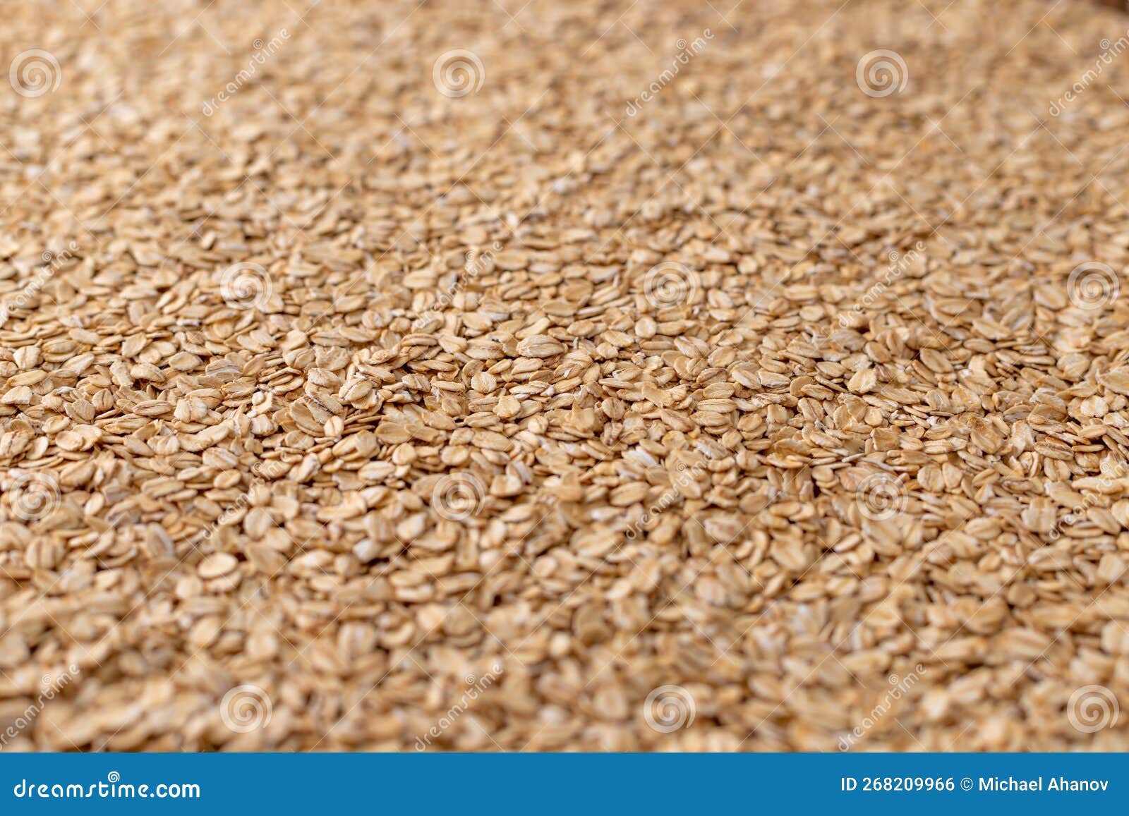 Oatmeal Background, Tilt-shift Stock Photo - Image of muesli, healthy ...