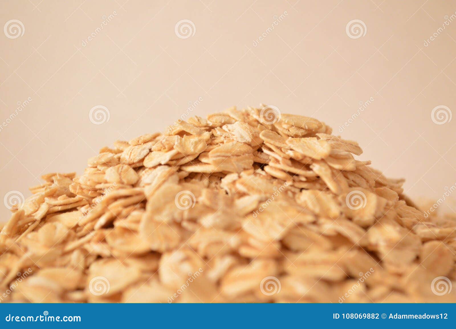 Oatmeal stock photo. Image of corn, lunch, white, grain - 108069882