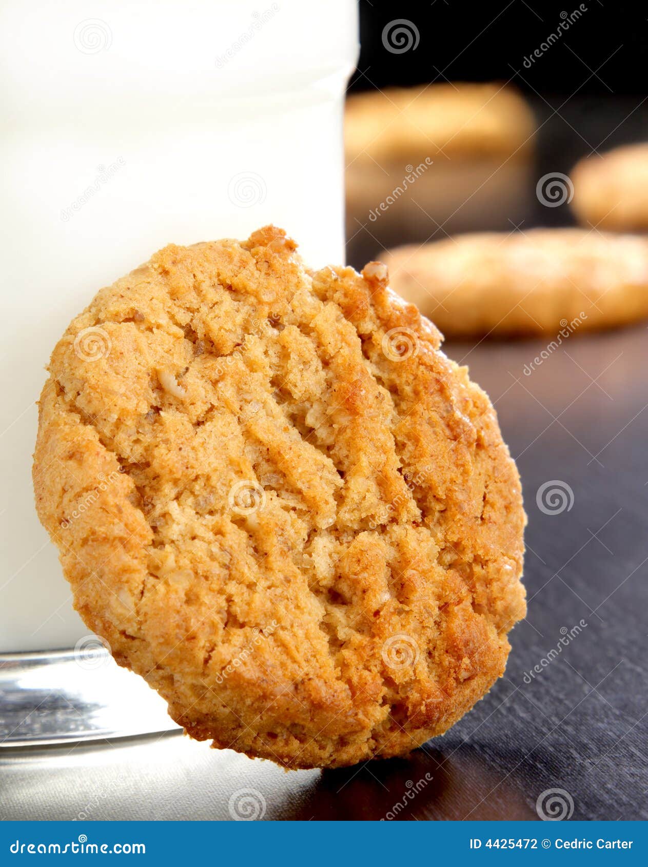 Oatmeal And Cookie And Turkish Delight Wood Texture Stock Image ...