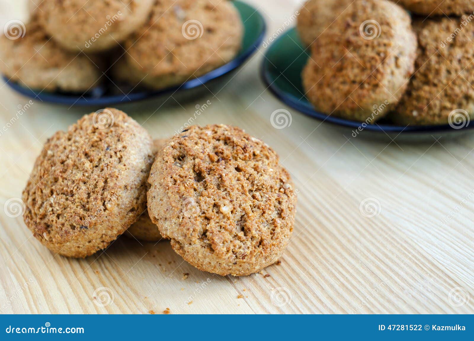 Oatmeal mini cookies stock photo. Image of flour, cookie - 47281522