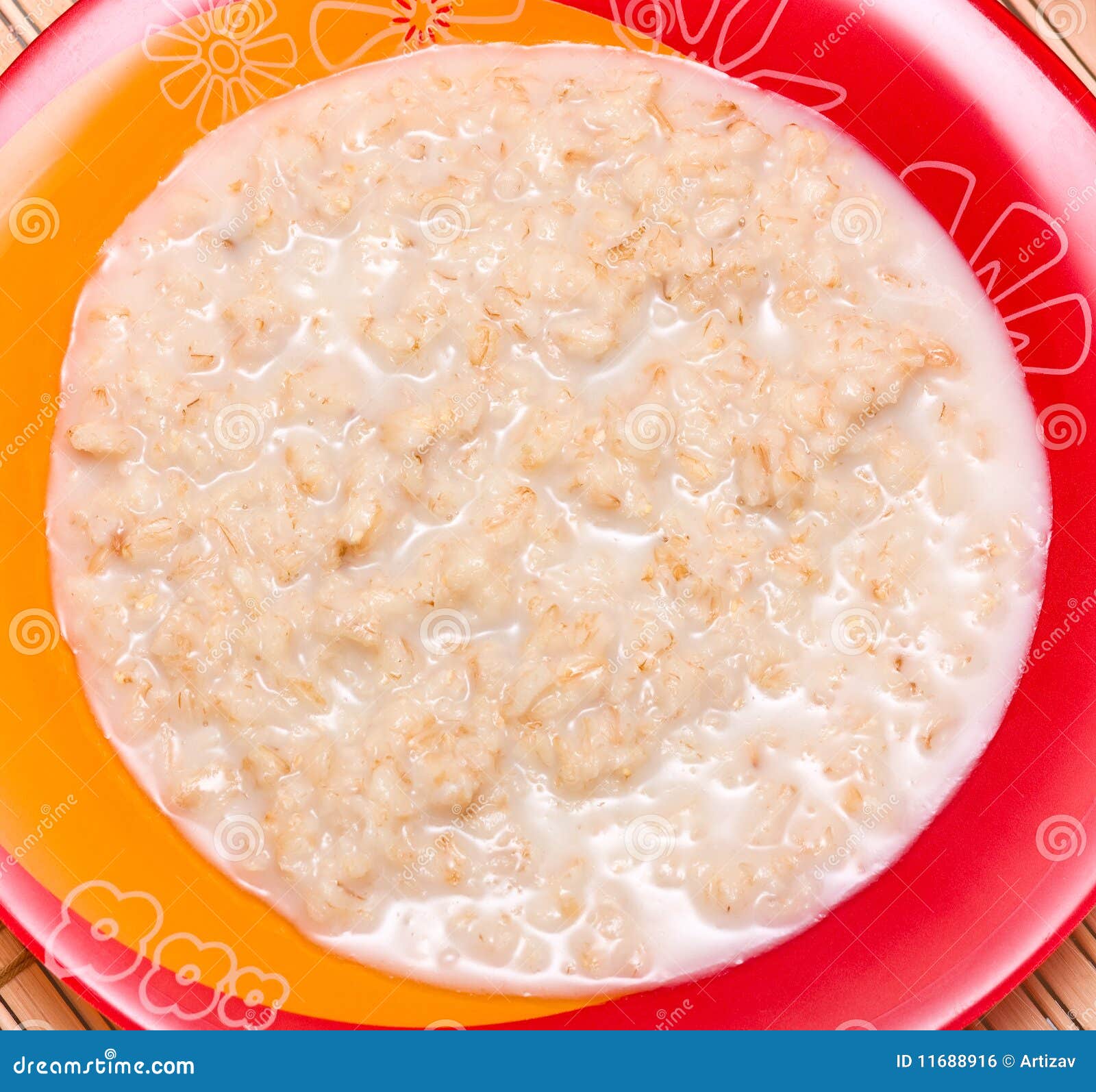 Oatmeal porrige stock photo. Image of breakfast, english - 11688916