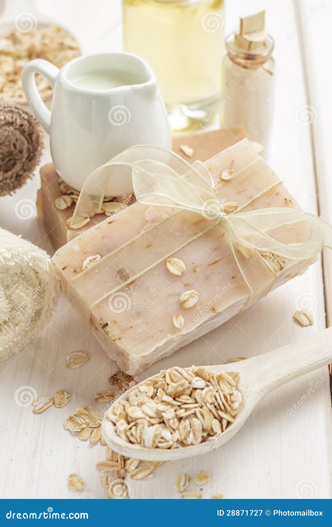 Oatmeal soap stock image. Image of meditation, care, hygiene - 28871727
