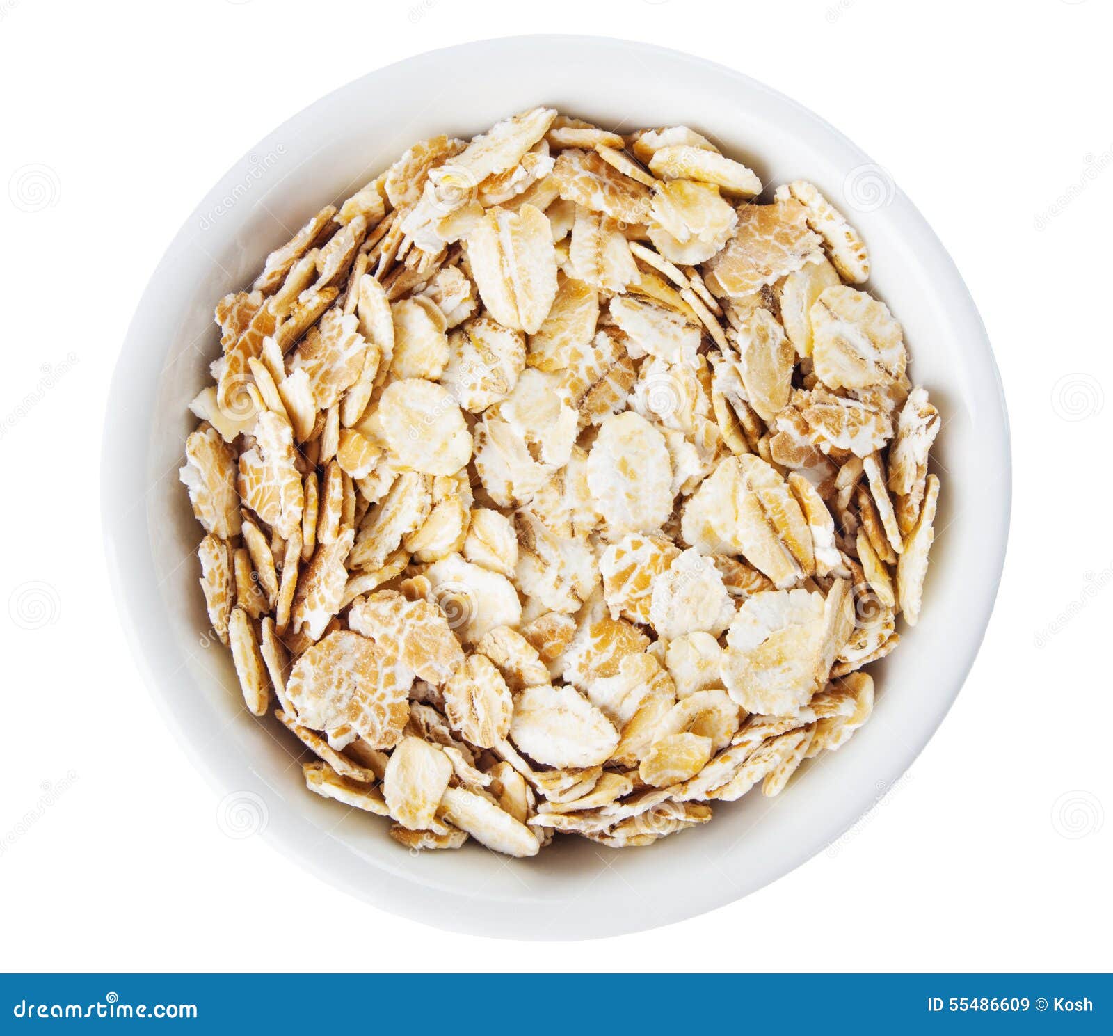 Oatmeal stock image. Image of almond, gourmet, muesli - 55486609