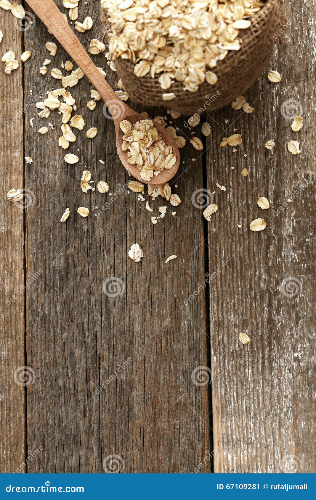 Oats stock image. Image of breakfast, oats, health, oatmeal - 67109281