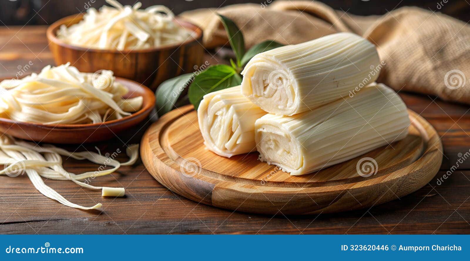 Oaxaca Cheese Quesillo Mexican String Cheese AI-Generated Content Stock ...