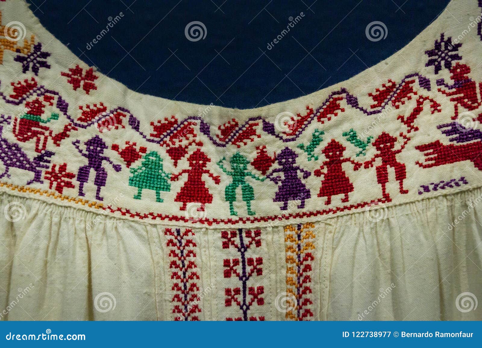 Hand Made Textile Pieces in Textile Museum of Oaxaca Editorial ...