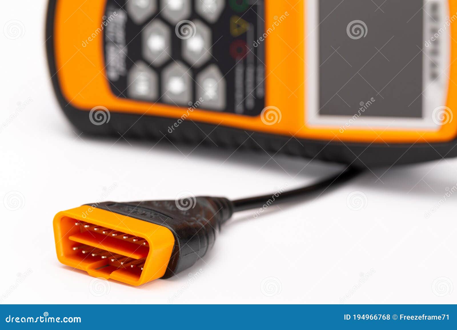 Car Connector. OBDII Professional Car Scanner. Plug Connector For ...