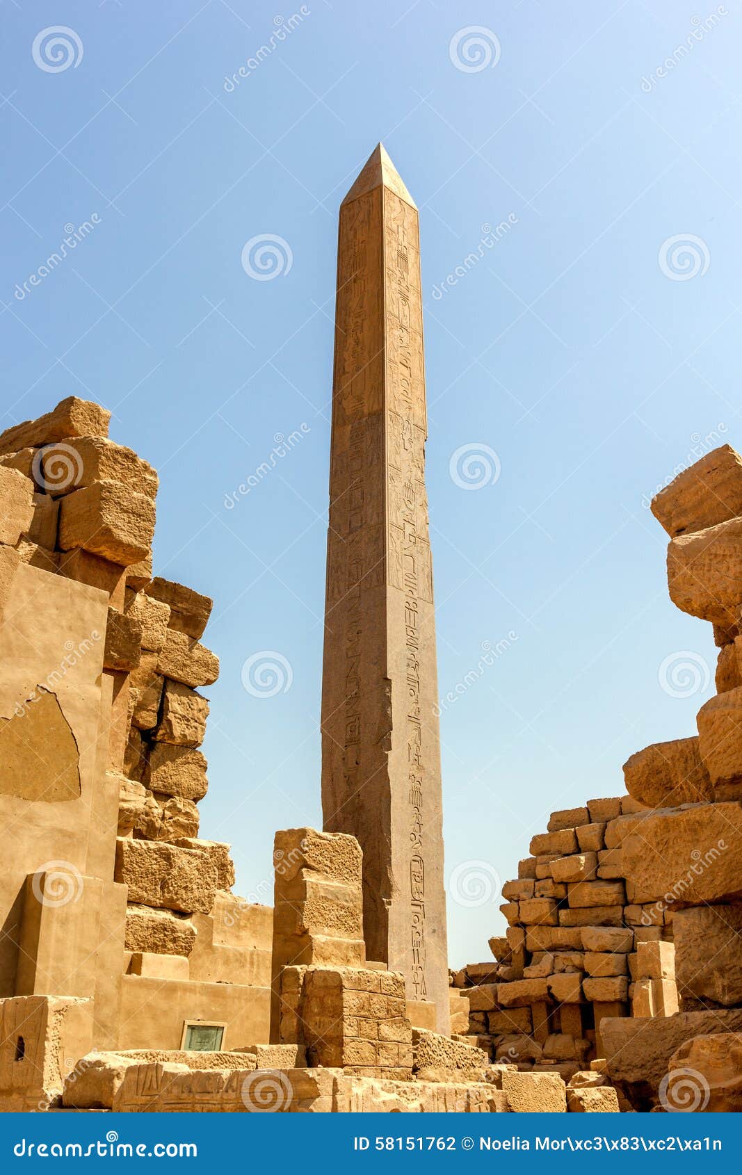 Obelisco de Hatshepsut foto de archivo. Imagen de historia - 58151762