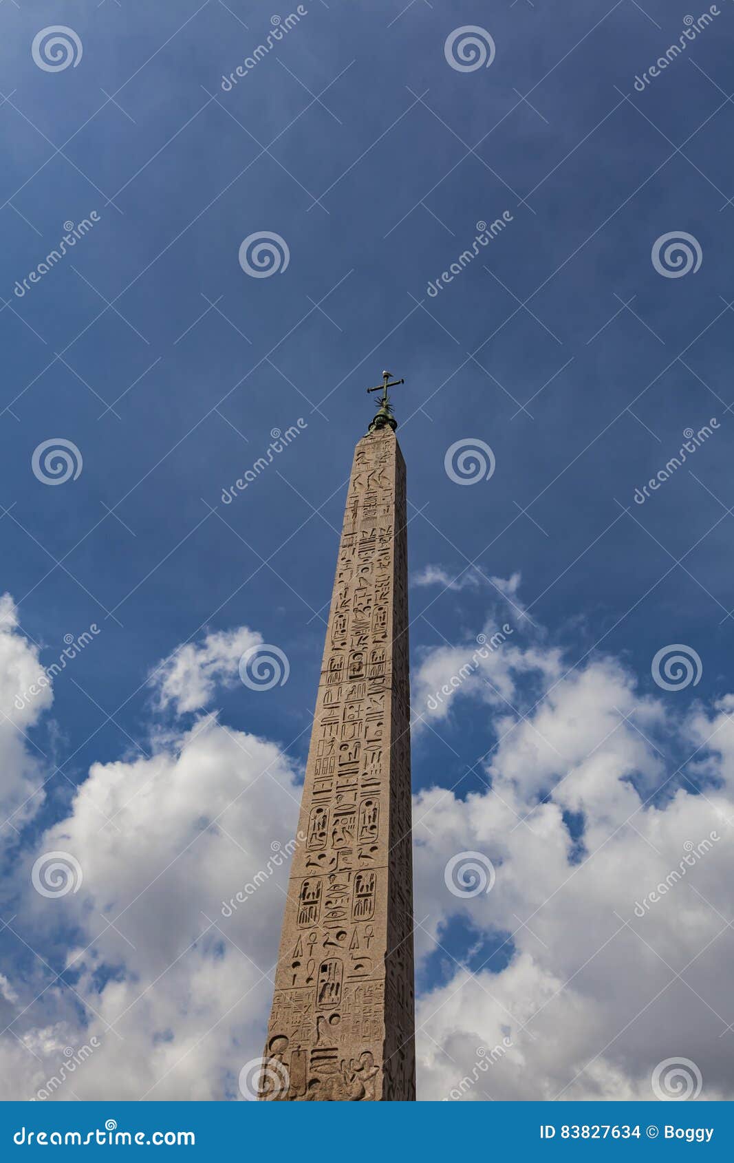Obelisco En Piazza Del Popolo En Roma Foto de archivo - Imagen de ...