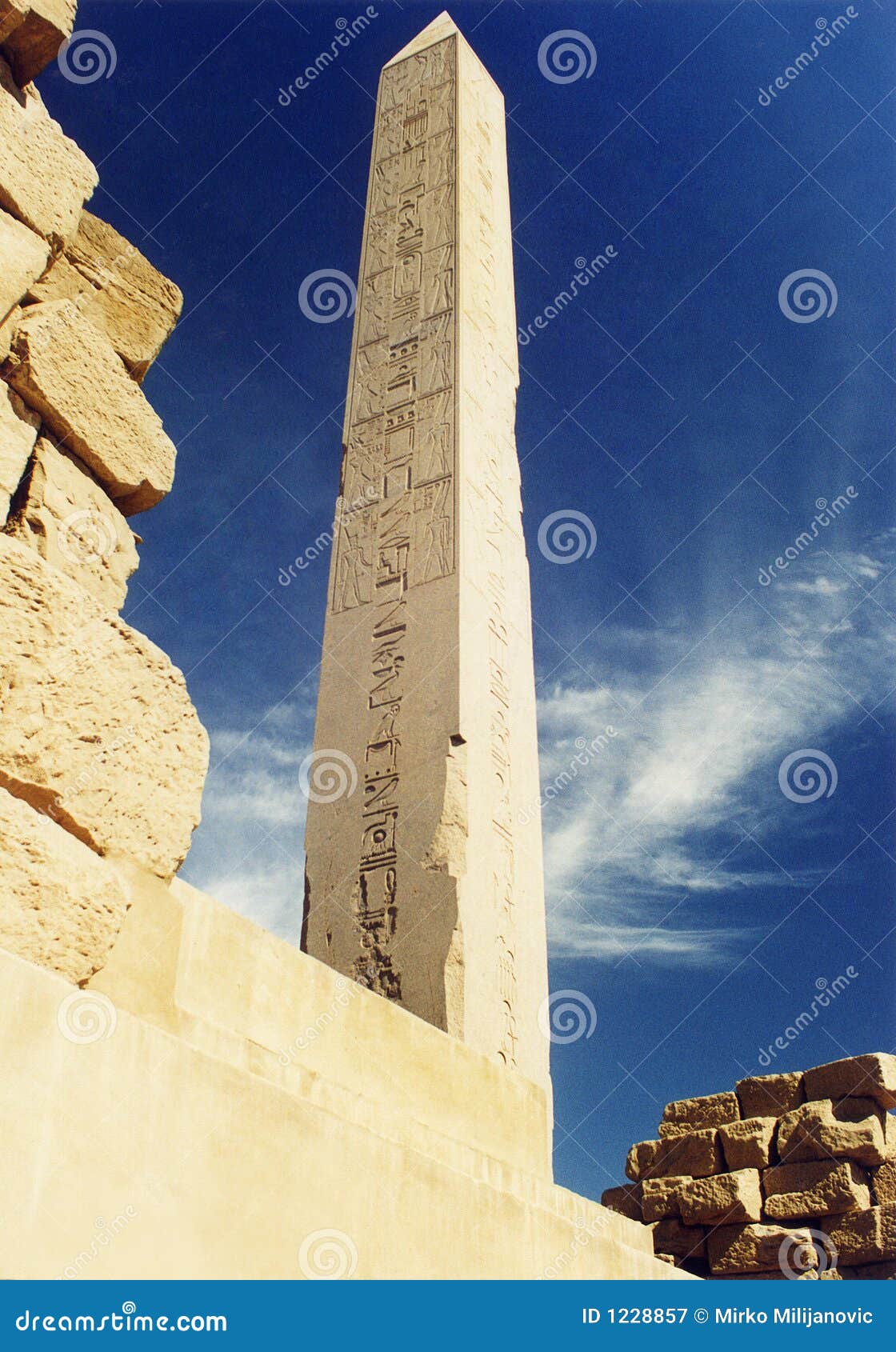 Obelisk stock image. Image of sculpture, egyptian, statue - 1228857
