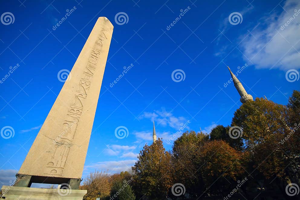 Obelisk stock photo. Image of byzantine, block, blue - 22739782