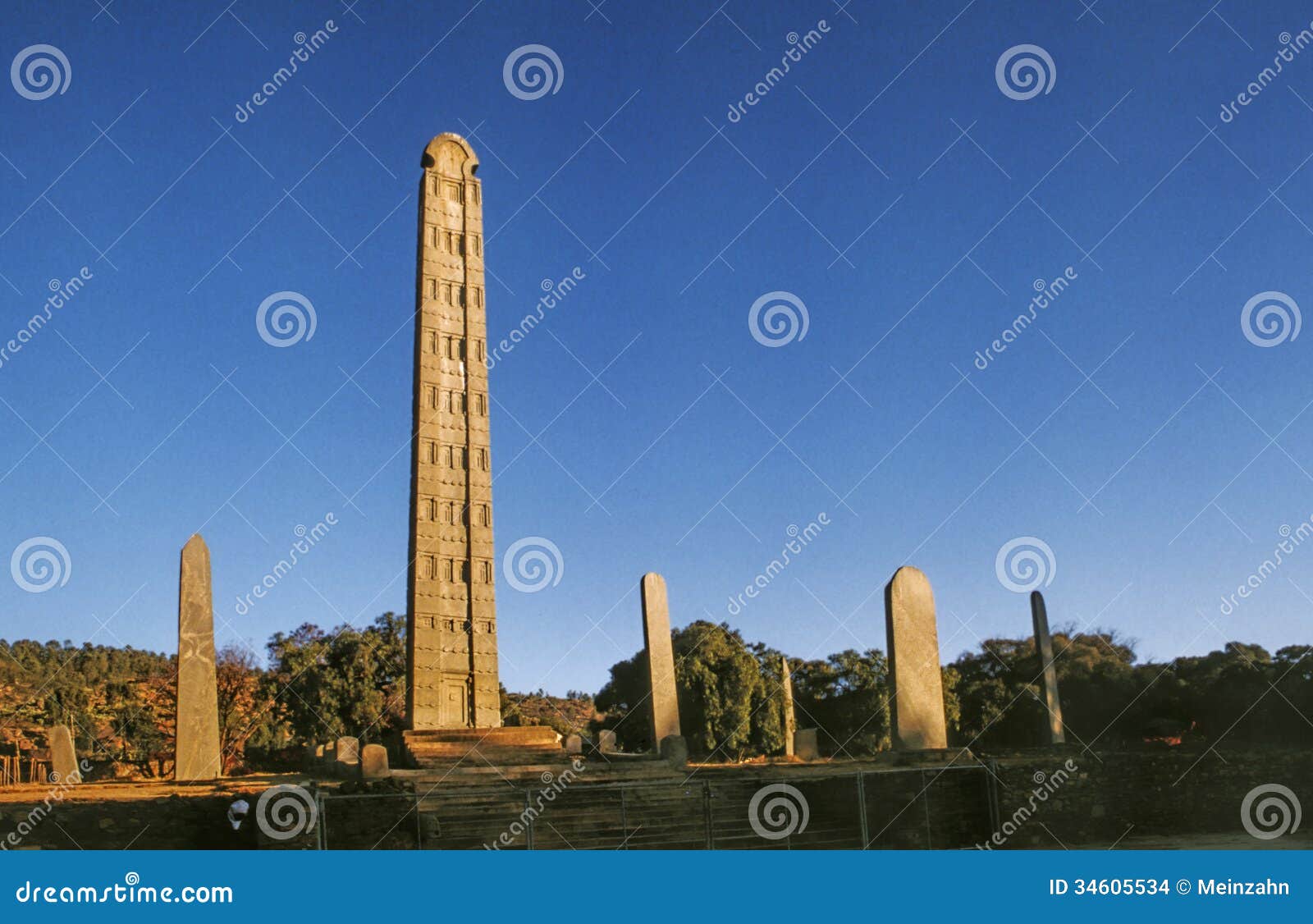 Obelisk in the Aksum Kingdom, Editorial Stock Image - Image of ancient ...