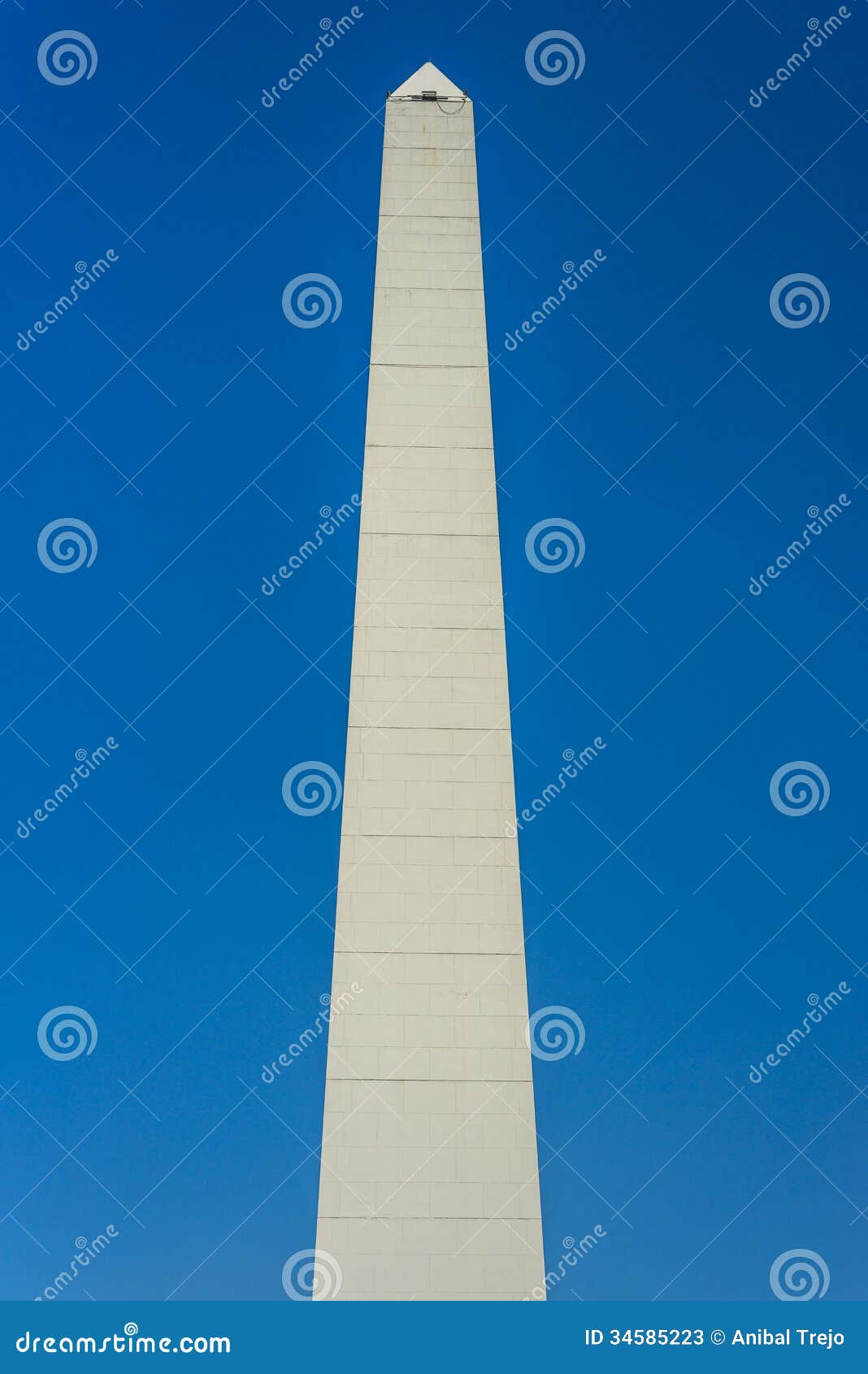 The Obelisk (El Obelisco) in Buenos Aires. Stock Image - Image of south ...