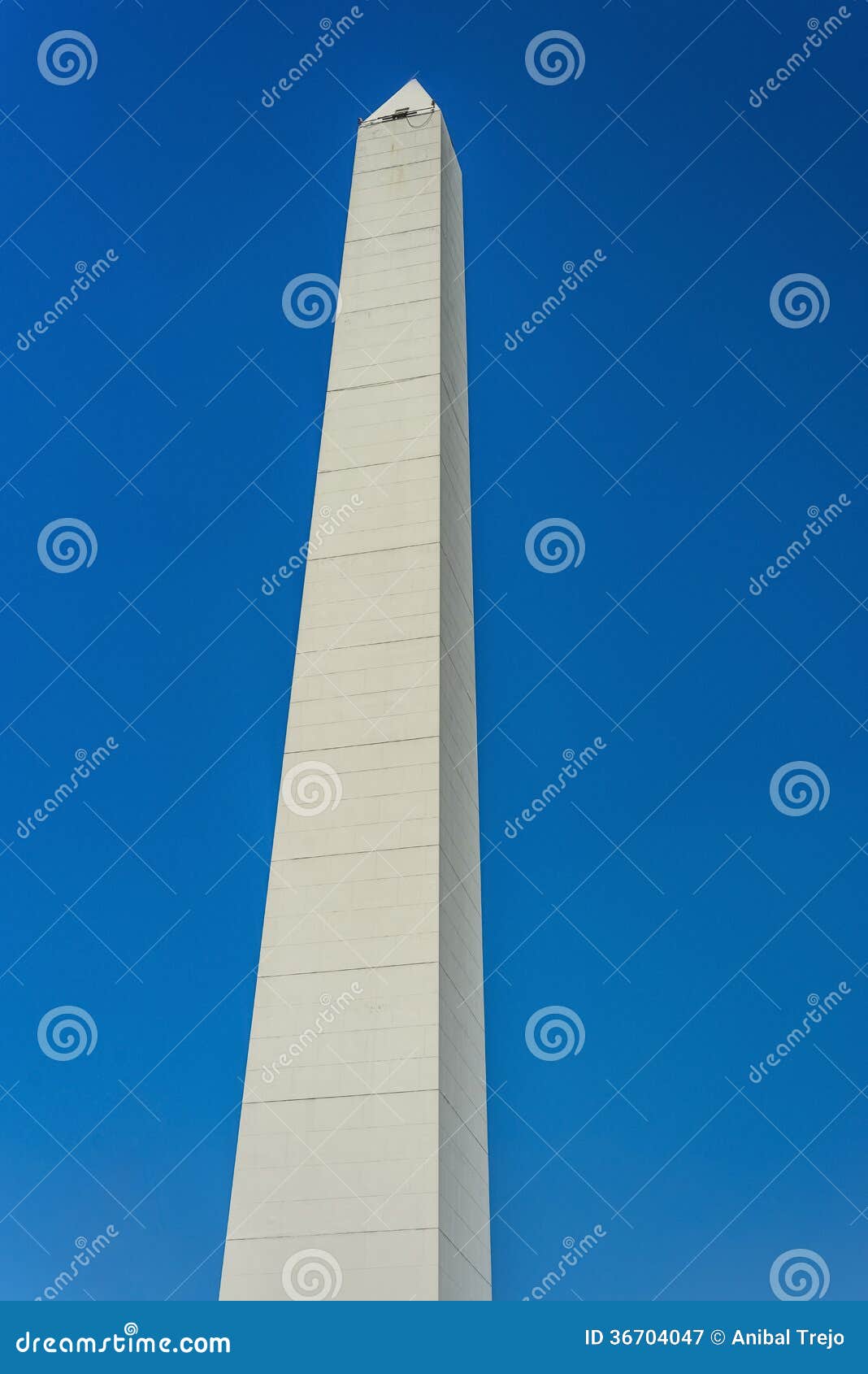 The Obelisk (El Obelisco) in Buenos Aires. Stock Image - Image of ...