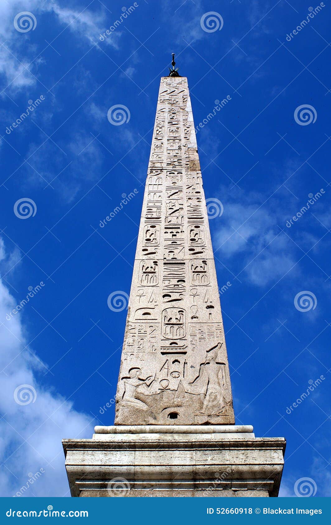 Obelisk of Flaminius in Rome Stock Photo - Image of called, roman: 52660918
