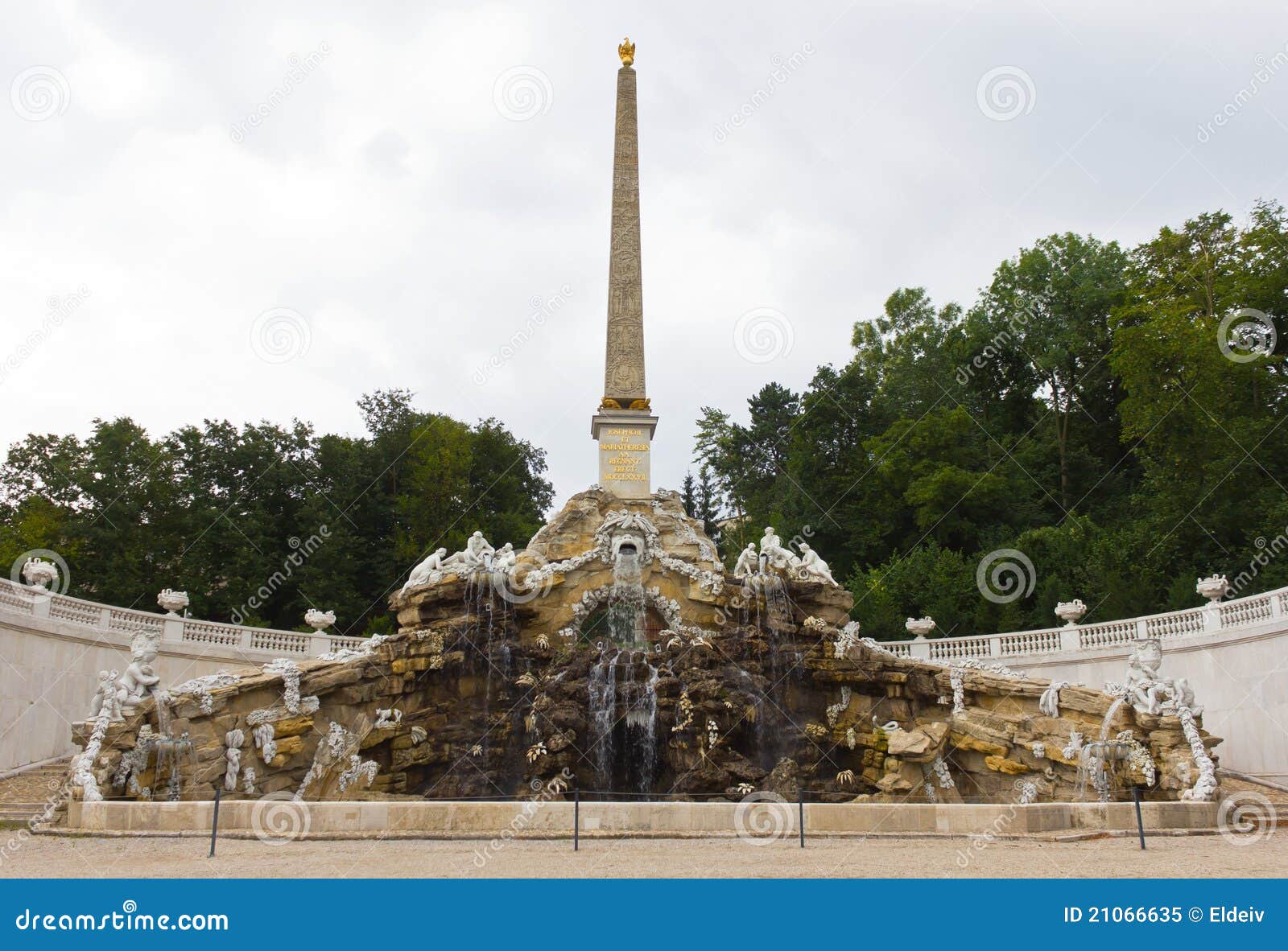 Obelisk Fountain editorial image. Image of austria, monument - 21066635