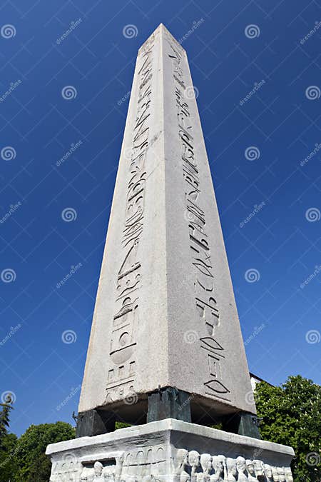 Obelisk, Istanbul, Turkey stock image. Image of column - 21643803