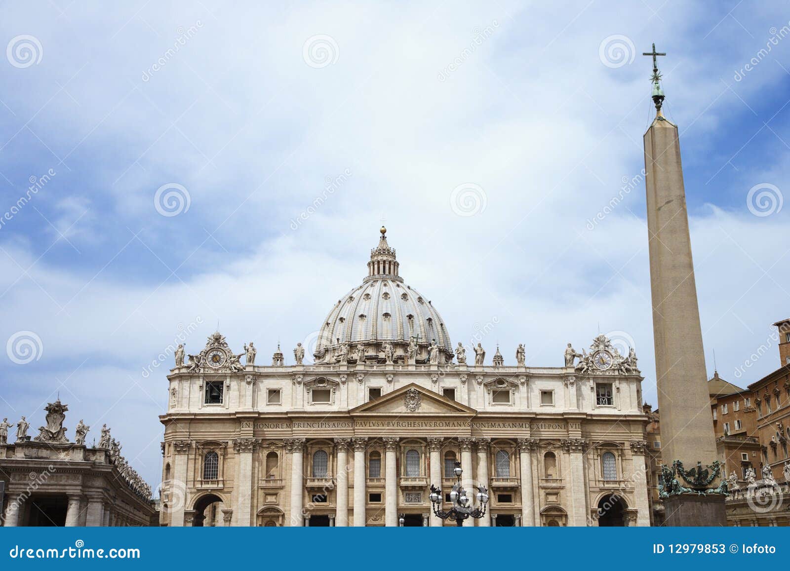 Obelisk in St Peter S Square Editorial Stock Photo - Image of pillar ...