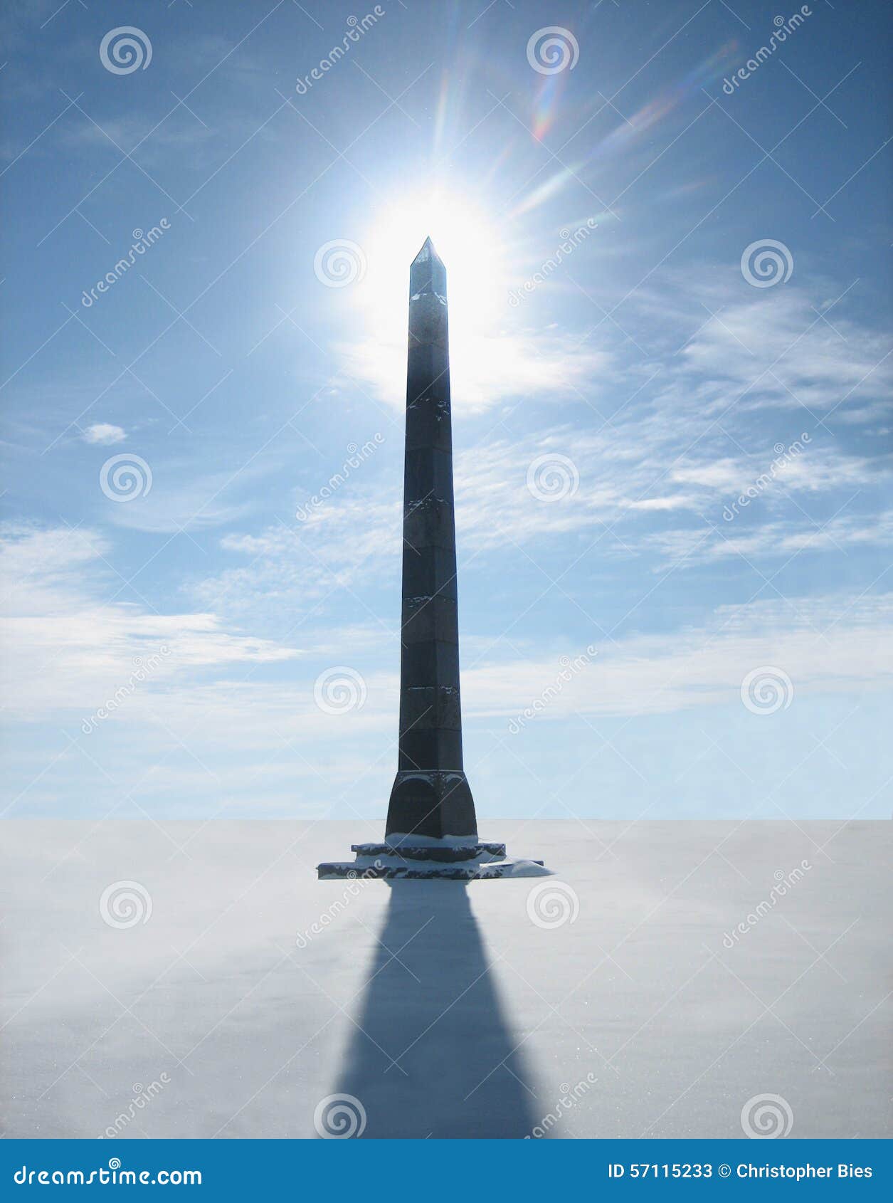 Obelisk stock image. Image of shadow, blue, bright, granite - 57115233