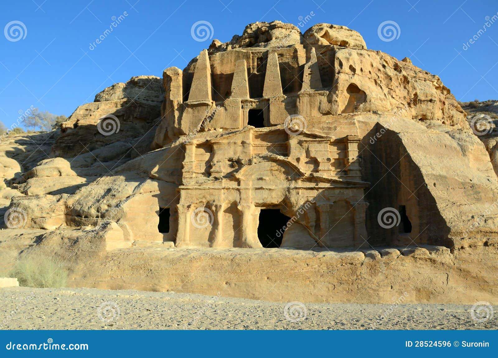 Obelisk Tomb And Bab Al-Siq Triclinium, Petra, Jordan Royalty-Free ... Obelisk Tomb And Bab Al-Siq Triclinium, Petra, Jordan Royalty-Free ...