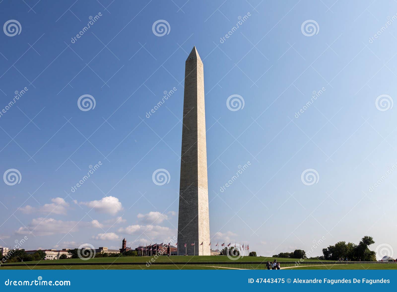 The Obelisk Washington DC stock image. Image of north - 47443475