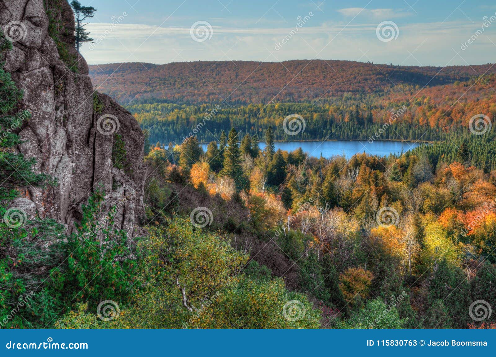 Oberg Mountain is Part of the Sawtooth Range on the North Shore in ...
