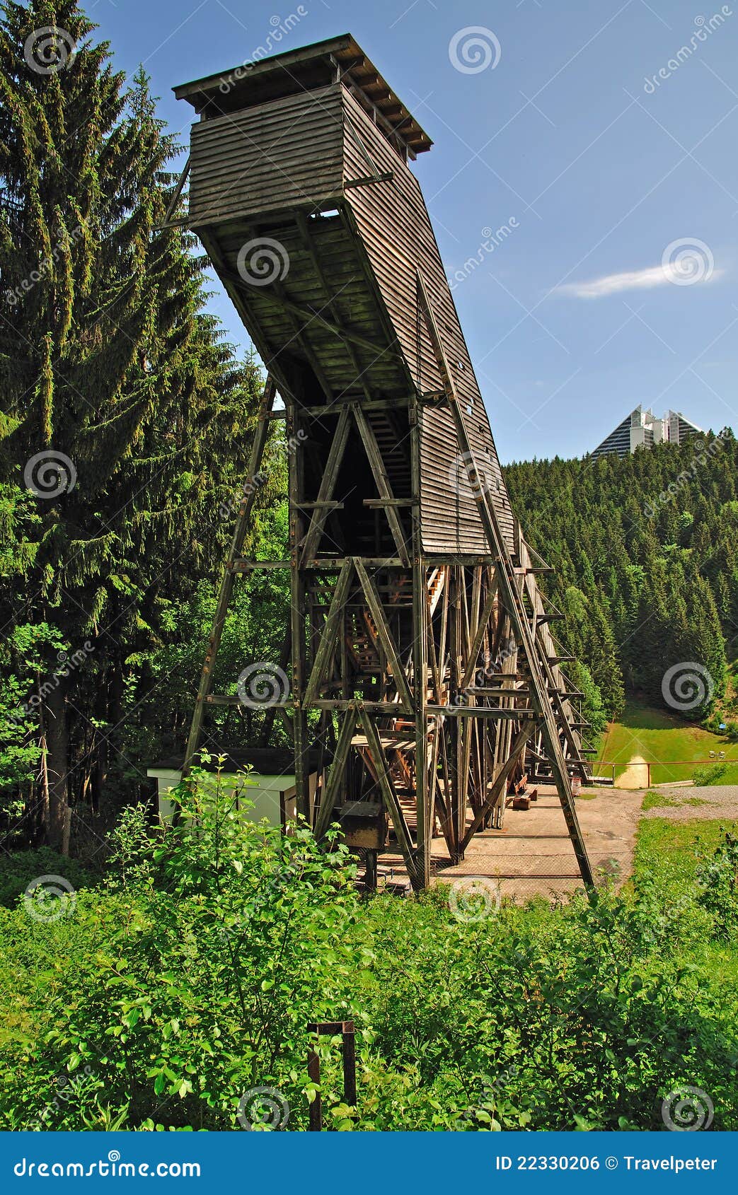 Oberhof in Thuringia stock photo. Image of region, thuringia - 22330206