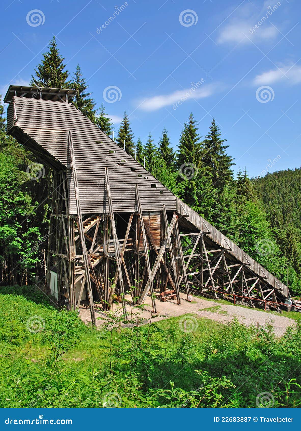 Oberhof,Thuringia,Germany stock image. Image of architecture - 22683887