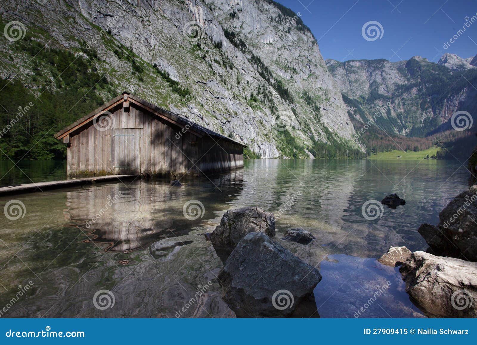Obersee stock image. Image of bavaria, lake, berchtesgaden - 27909415
