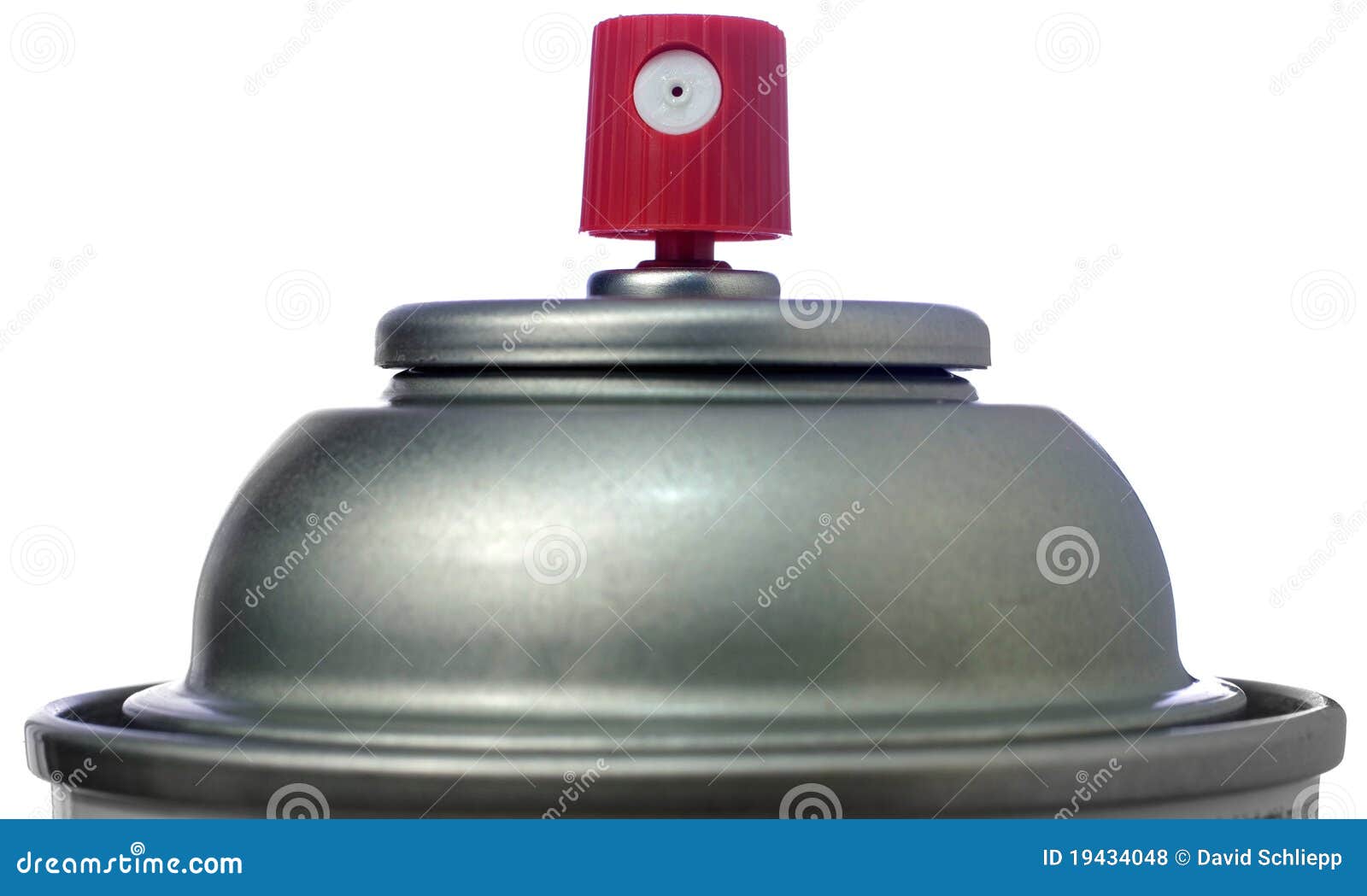 Oberseite Der Aerosol-Spray-Dose Stockfoto - Bild von getrennt ...