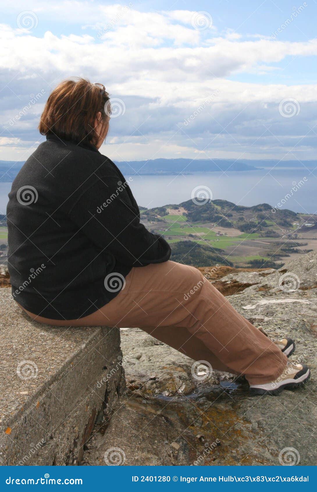 Obese woman stock photo. Image of view, chubby, obesity - 2401280