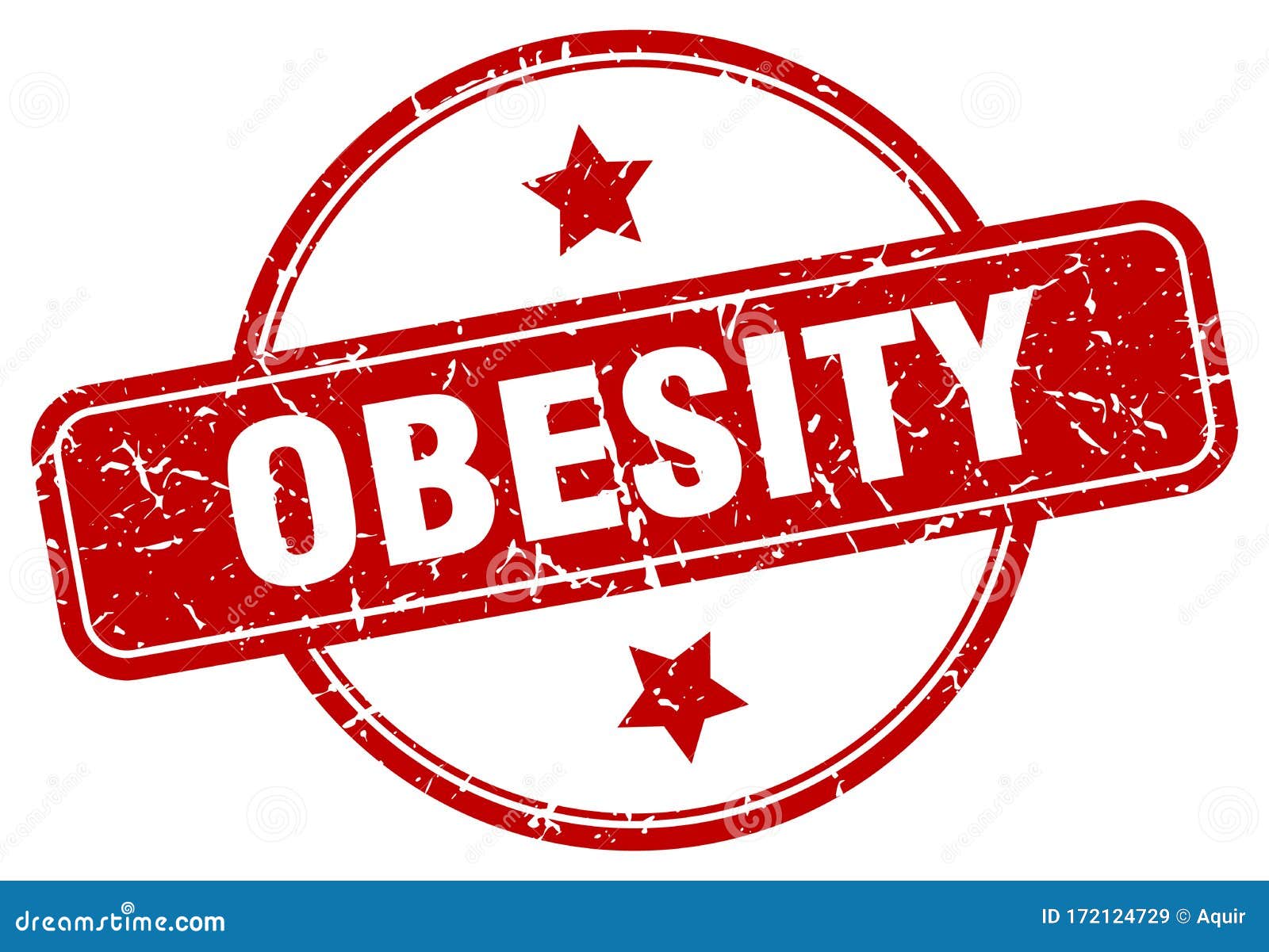 Obesity Stamp. Obesity Round Grunge Sign Stock Vector - Illustration of ...