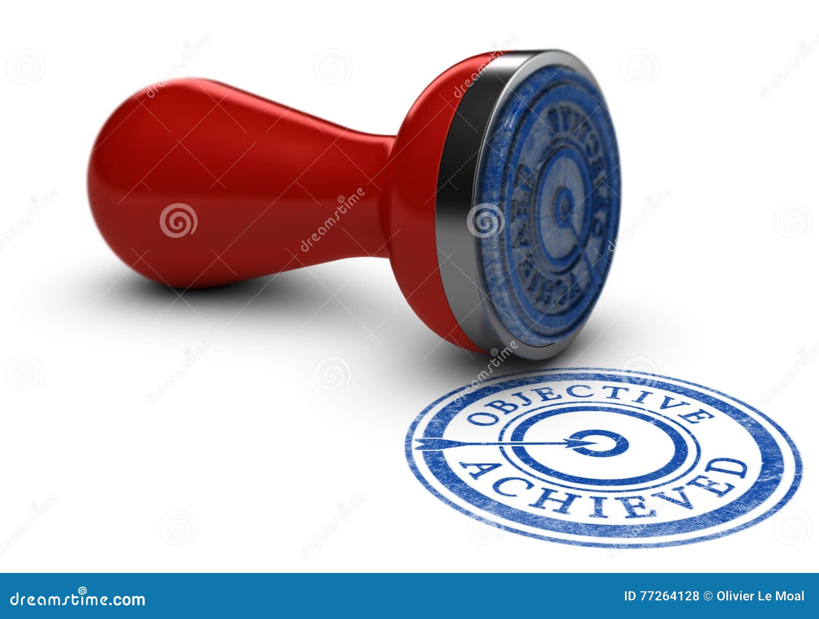 Obiettivo raggiunto illustrazione di stock. Illustrazione di risultato ...