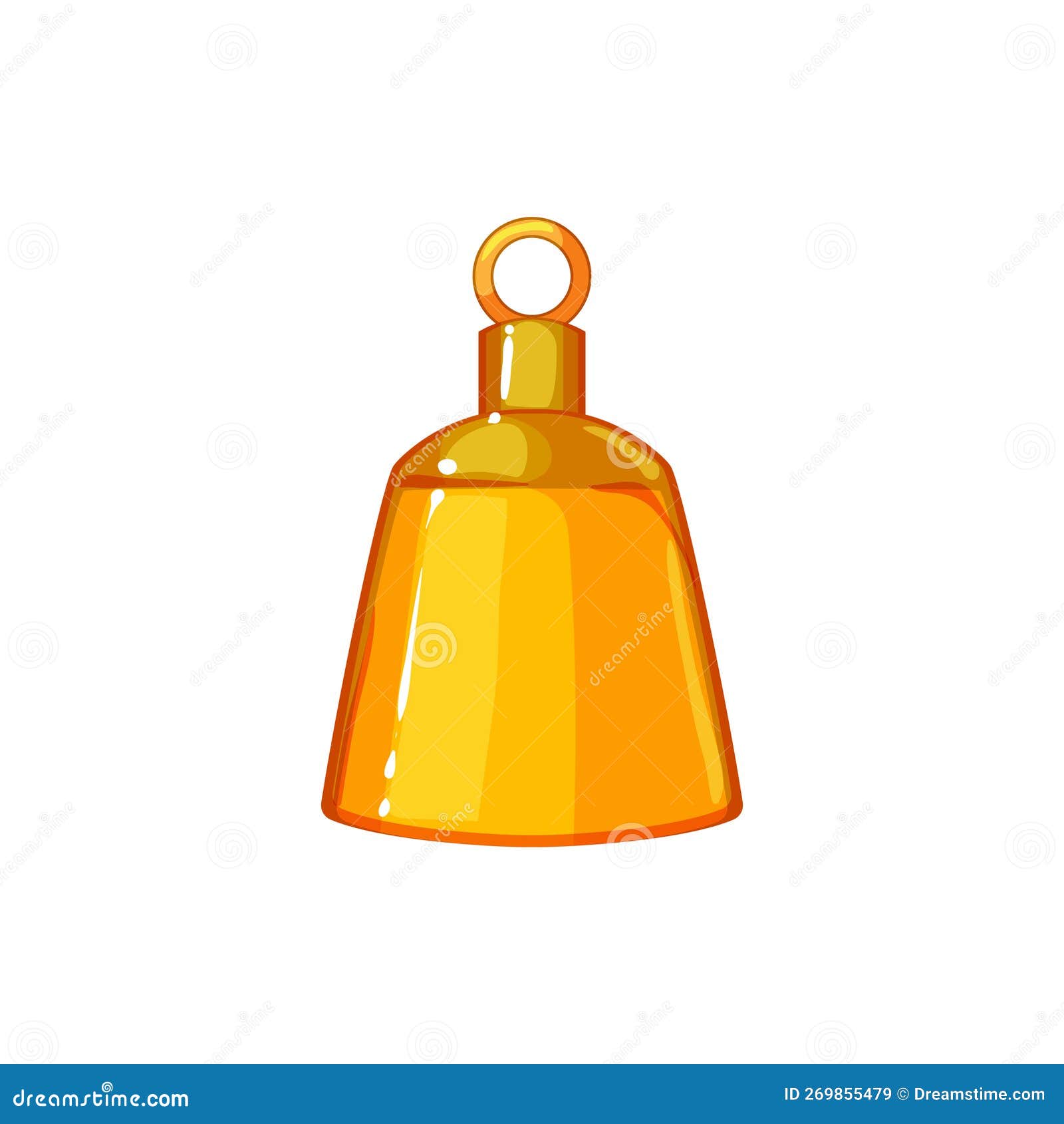 Object Bell Cartoon Vector Illustration Stock Illustration ...