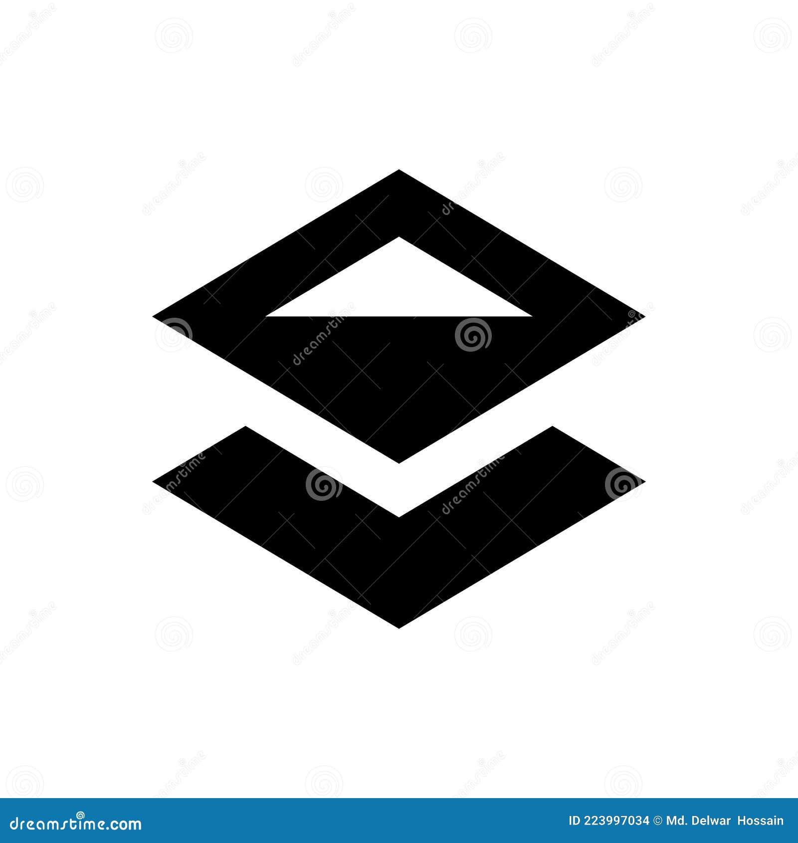 Object bring forward icon stock vector. Illustration of bring - 223997034