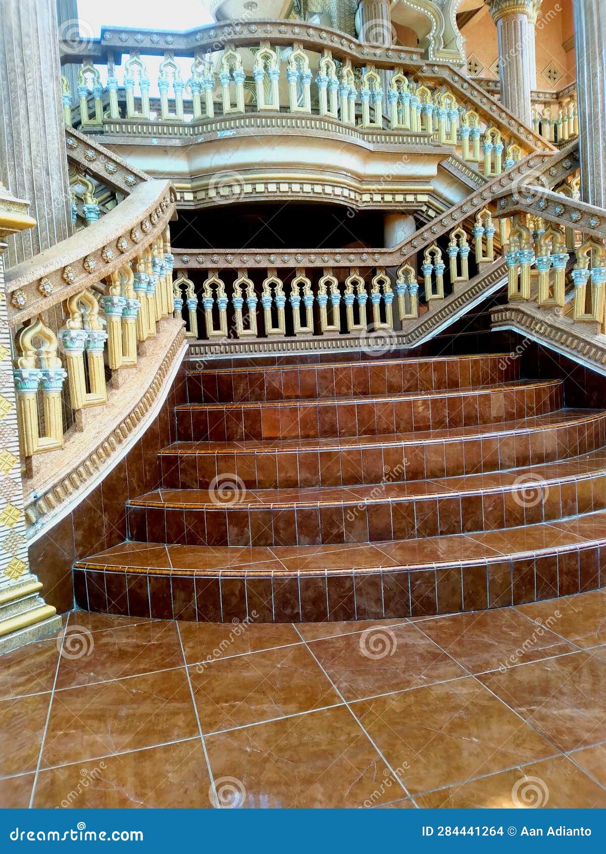 Object of Ceramic Building Stairs with a Unique Feel Editorial Stock ...