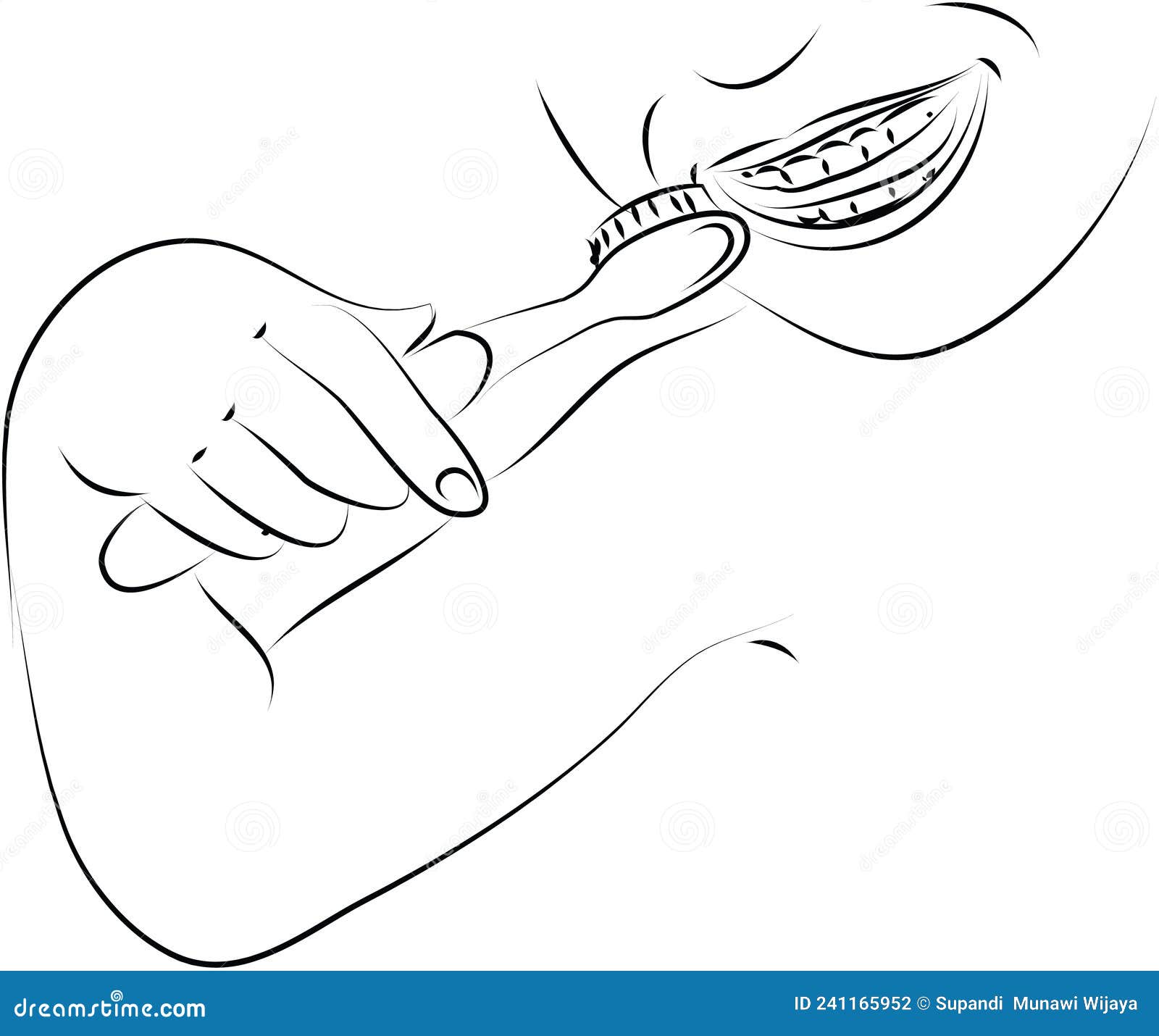 Object Design Creative Line Art Black and White Stock Vector ...