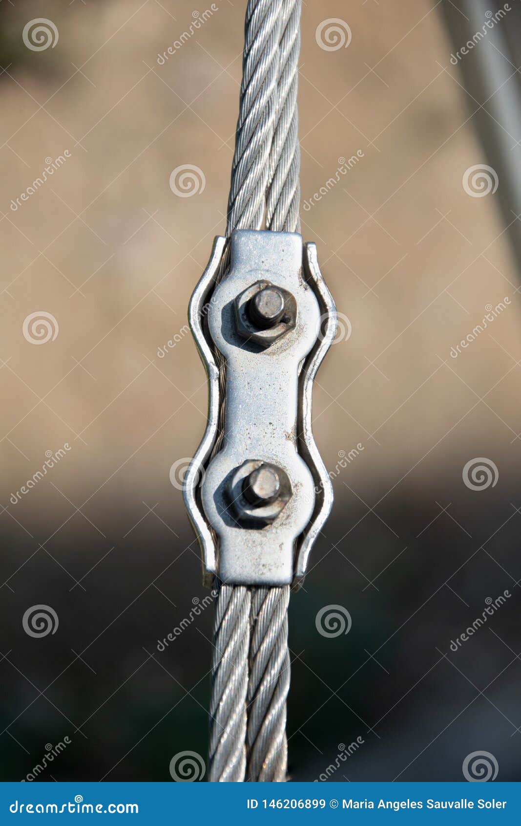 Cable tensioner stock image. Image of hard, screws, construction ...
